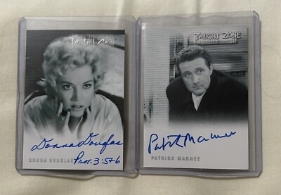 DONNA DOUGLAS RITTENHOUSE TWILIGHT ZONE CARD LOT | eBay