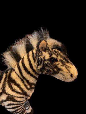 Fiesta Zebra Plush Realistic Standing Posable Wired Legs Stuffed Animal ...