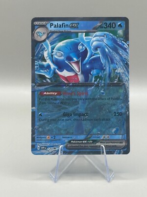 PALAFIN EX #126 POKEMON Scarlet & Violet (PROMO, NM) ENGLISH | eBay