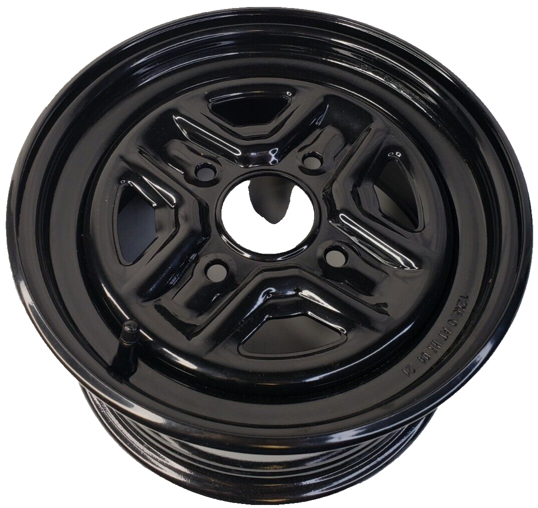 Arctic Cat Alterra ATV Front Wheel RIM 12x6 4/115 5+1 Steel Gloss Black ...