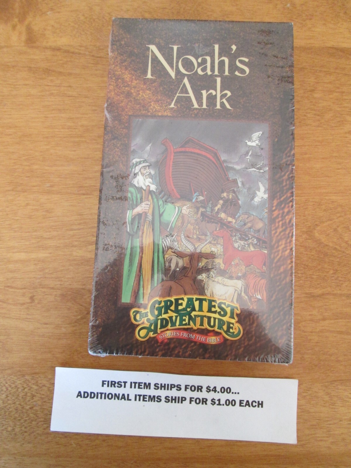 Greatest Adventure Stories From the Bible - Noahs Ark (VHS, 1996) for ...