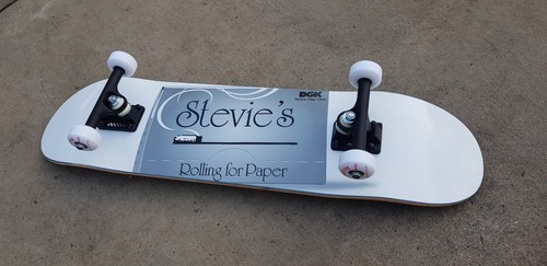 New DGK Williams Rolling Papers skateboard setup deck Ace 33 trucks ...