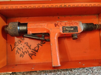 Ramset Viper Powder Actuated Tool Red FREE SHIPPING | eBay