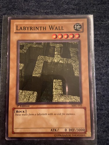 YuGiOh - Labyrinth Wall - MRL-055 1st Edition - Common - NM | eBay
