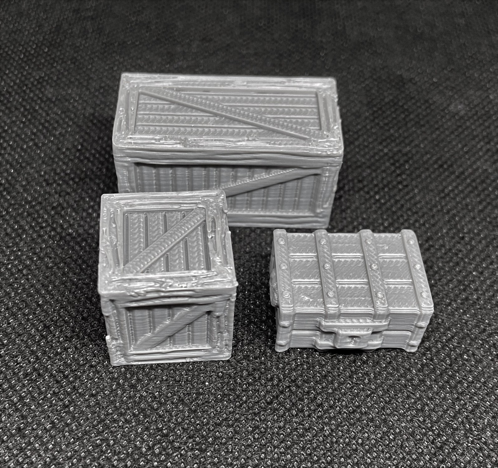 DnD Scatter Terrain Mordheim Warhammer Frostgrave RPG Crates, Barrels ...