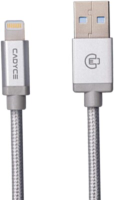 Cadyce Cadmium Silver 3M Braided and Metal Connector Cable | eBay