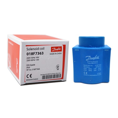 New Danfoss 018F7363 BB230CS Solenoid Coil | eBay