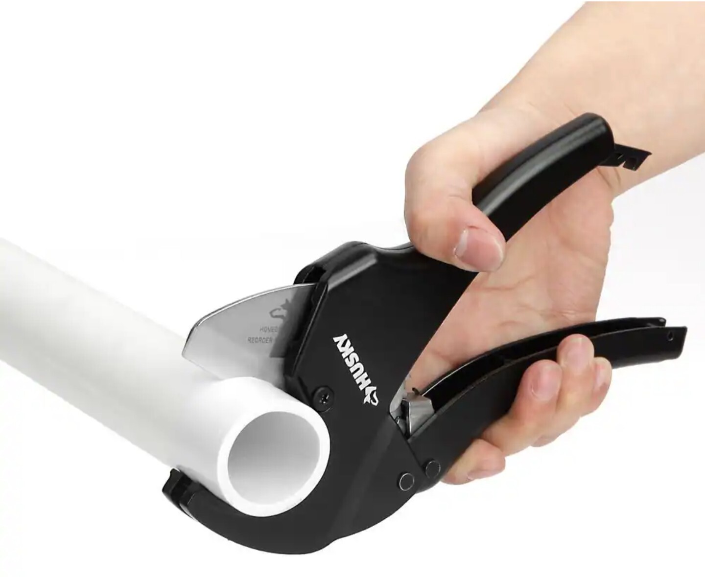 Husky 1-1/4 Inch Ratcheting PVC Cutter | eBay
