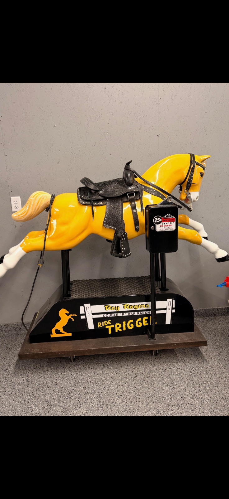 1960’s roy rogers trigger carousel horse FULLY RESTORED | eBay