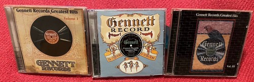 GENNETT RECORD GREATEST HITS VOLUME 1, 2, & 3 CDS RARE & OUT OF PRINT ...