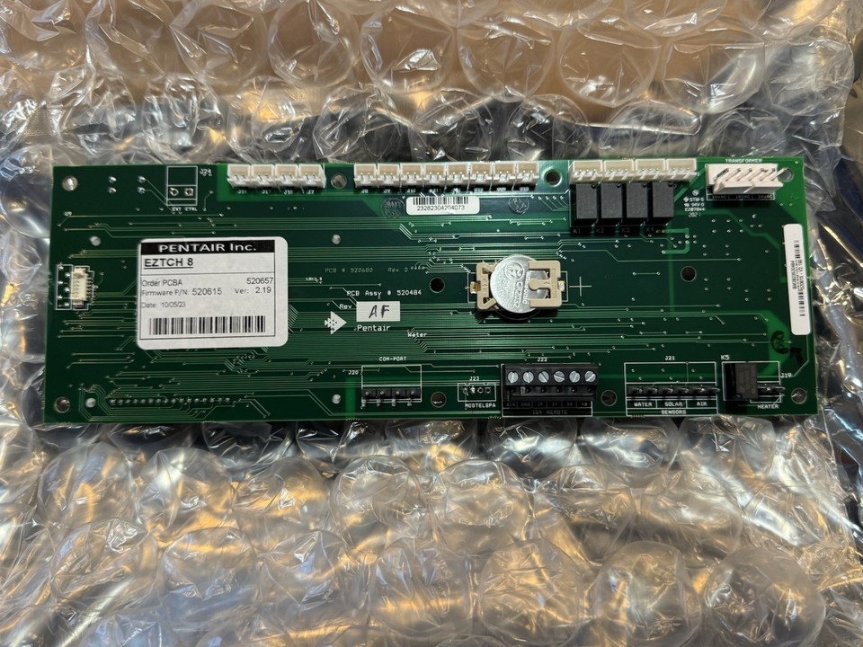 Pentair 520657 Motherboard For EasyTouch Pool+Spa Read Description | eBay