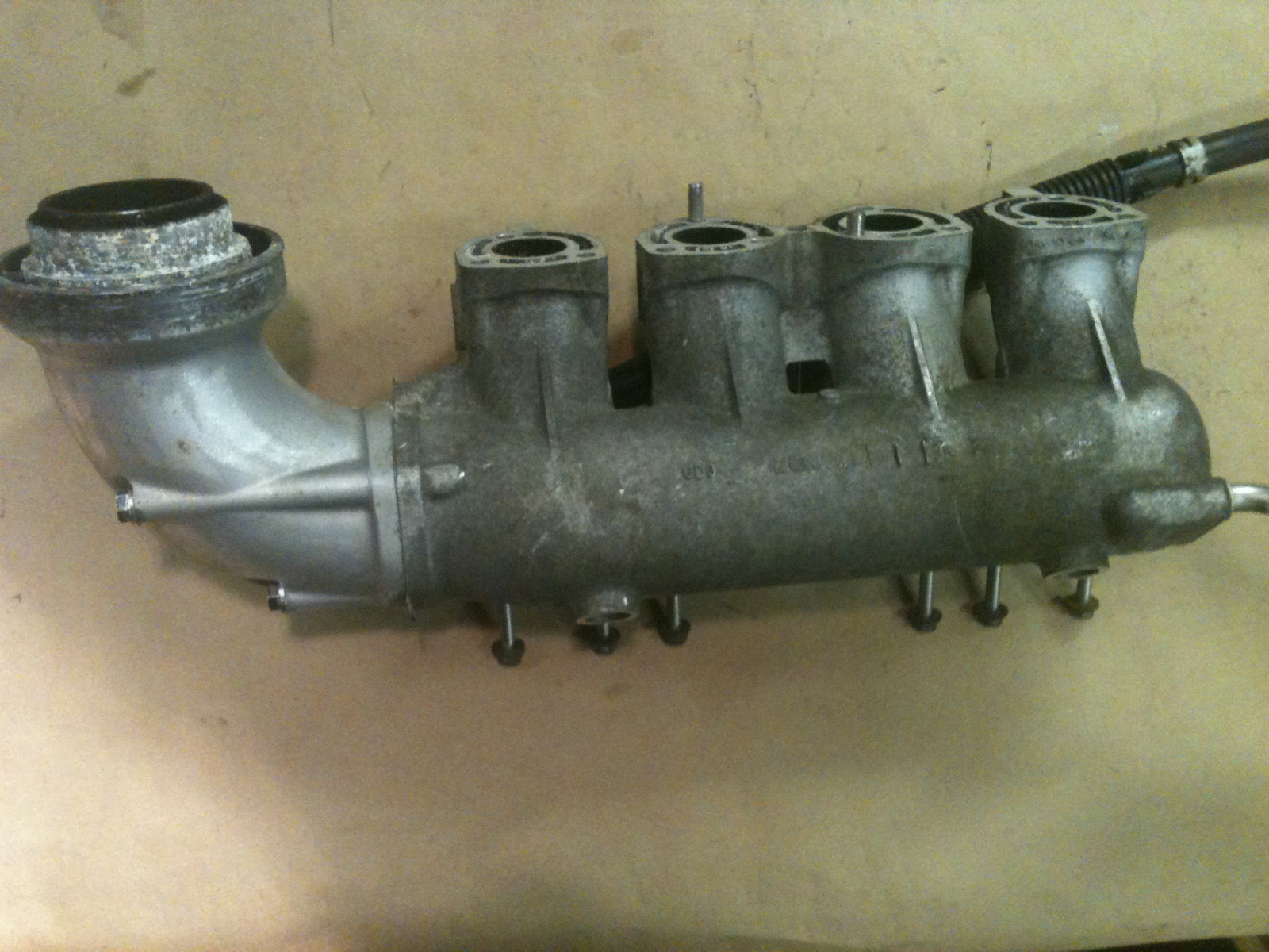 08 Yamaha VX 110 Headers Exhaust Manifold with Elbow Pipe and Bolts ...