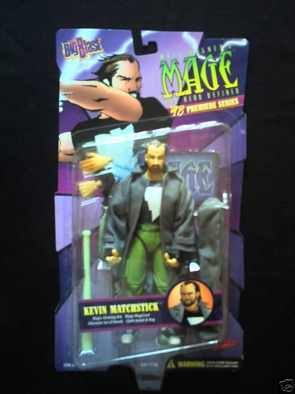 Matt Wagner's Mage- Kevin Matchstick Variant Figure NEW | eBay