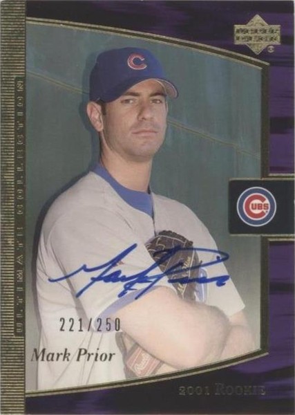 2001 Upper Deck Ultimate Collection - #116 Mark Prior /250 (AU, RC) for ...