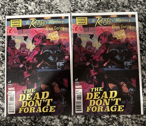 Rocket #3 Marvel Comics 2017 Adam Gotham 1:25 Variant Cover Comic Book ...