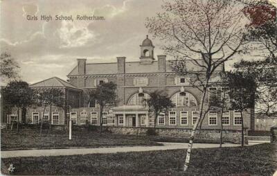 Rotherham Yorkshire Girls High School England OLD PHOTO | eBay