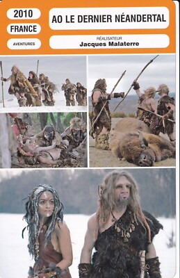 FICHE CINEMA : JACQUES MALATERRE - AO LE DERNIER NÉANDERTAL - 2010 | eBay