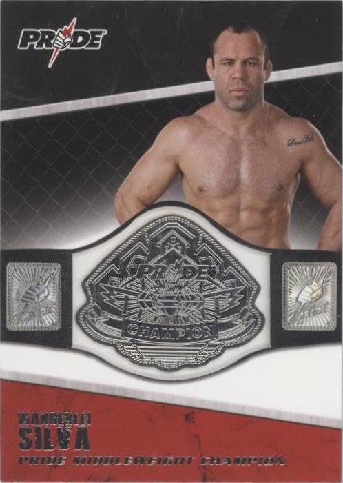 2011 Topps UFC Title Shot - Championship Belt Plate Relic Wanderlei ...
