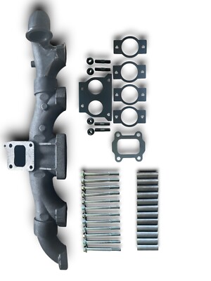 New Aftermarket Exhaust Manifold For ISX 871 Part #3689250 With ...