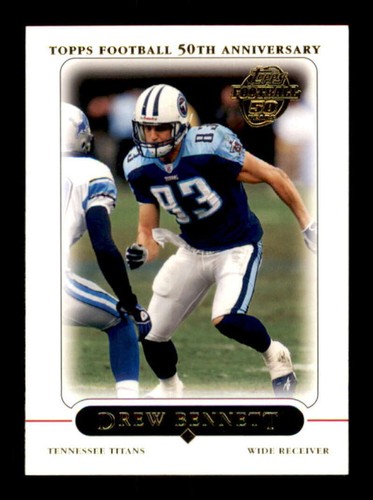 2005 Topps #39 Drew Bennett NM/NM+ Titans 242350 | eBay