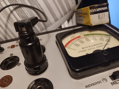 Vintage Sylvania 6J7 Vacuum Tube NOS NIB *TESTED* | eBay