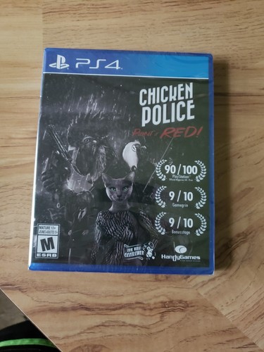 Chicken Police - Paint it RED! PlayStation 4. PS4. BRAND NEW/SEALED ...