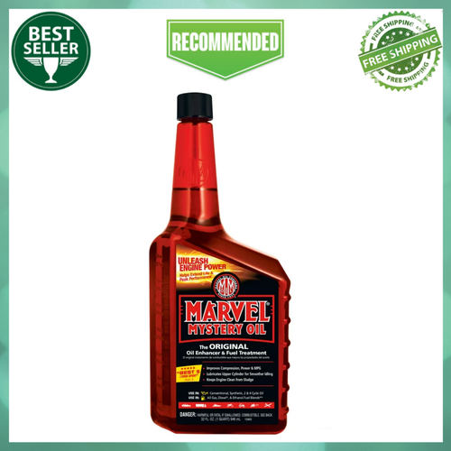 Marvel Mystery Oil - Oil Enhancer and Fuel Treatment, 32 oz. - Free ...
