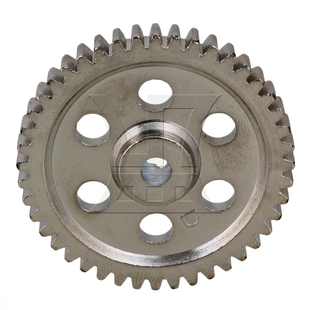 05112 Silver RC1:10 44T Metal Upgrade Parts Main Gear Replacement for ...