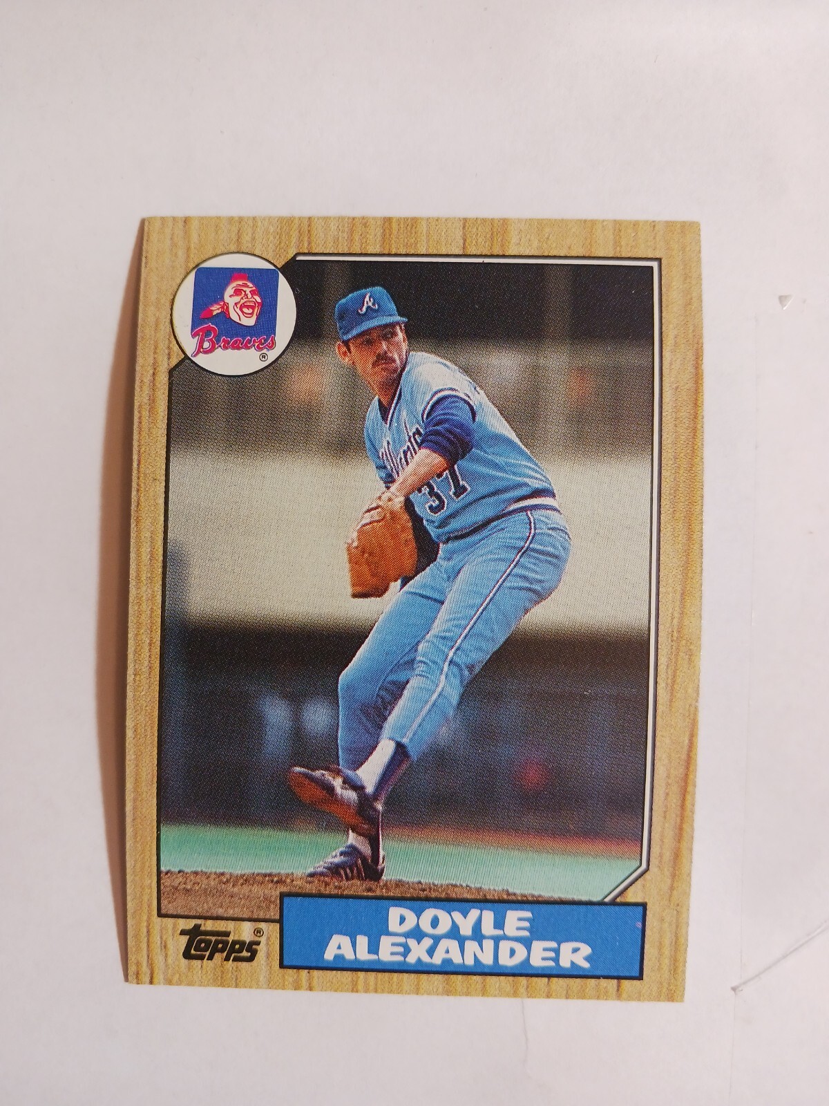 1987 Topps 686 Doyle Alexander Braves | eBay