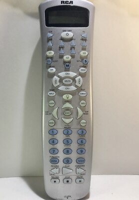 RCA TV REMOTE CONTROL UNIVERSAL rc811-a. 3329 VCR TV SAT/CBL AUDIO CD ...