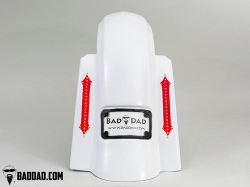 Bad Dad Summit 2-N-1 Saddlebag Kit Flush Mount Taillight Black Plate 09 ...