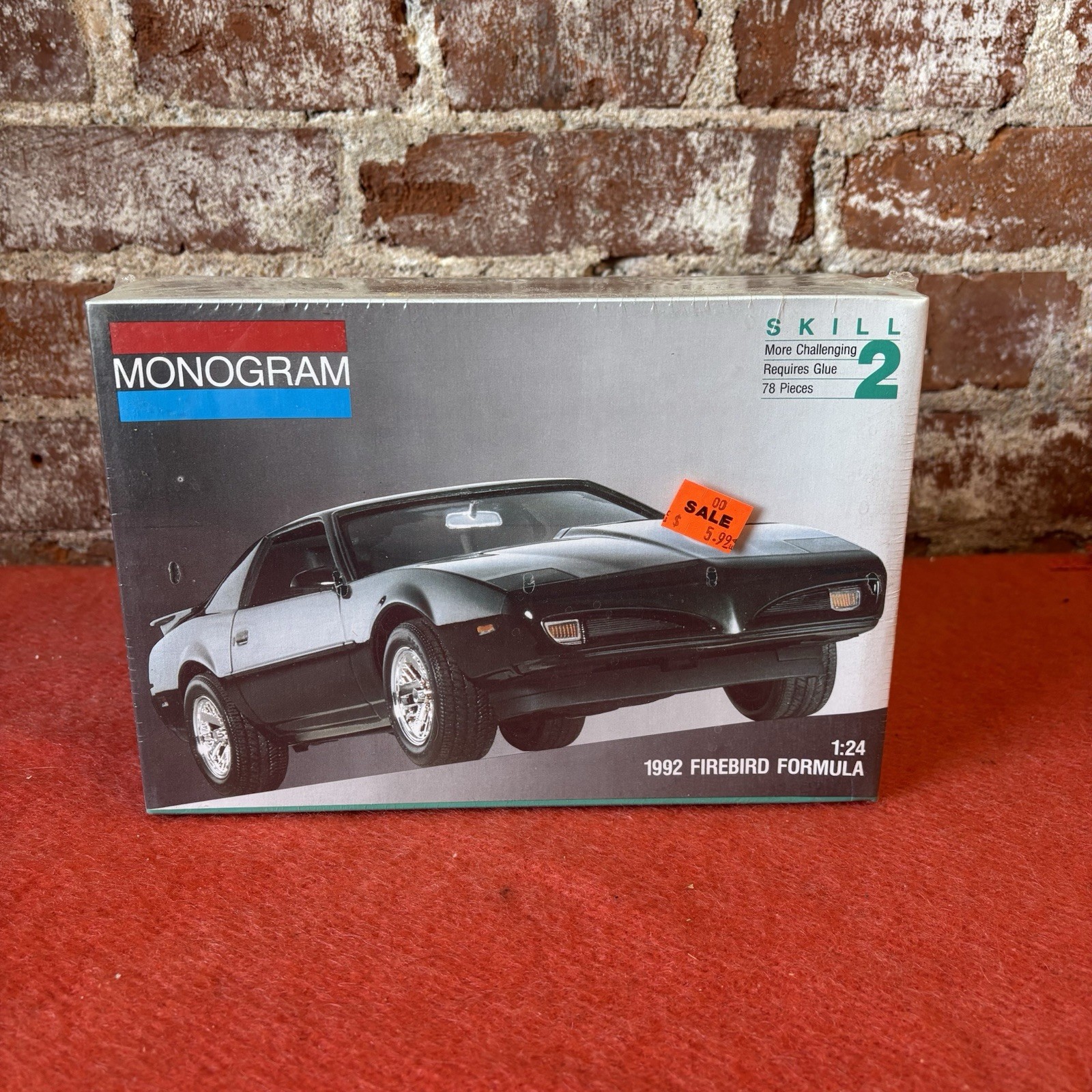 Monogram 1/24 Pontiac 1992 Firebird Formula Model Kit # 2952 Sealed ...