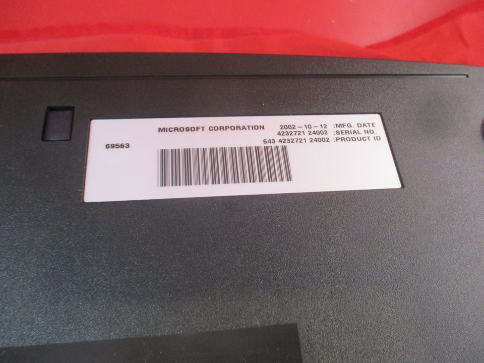 Original Microsoft Xbox Console *NOT WORKING* Tray wont open Weird ...