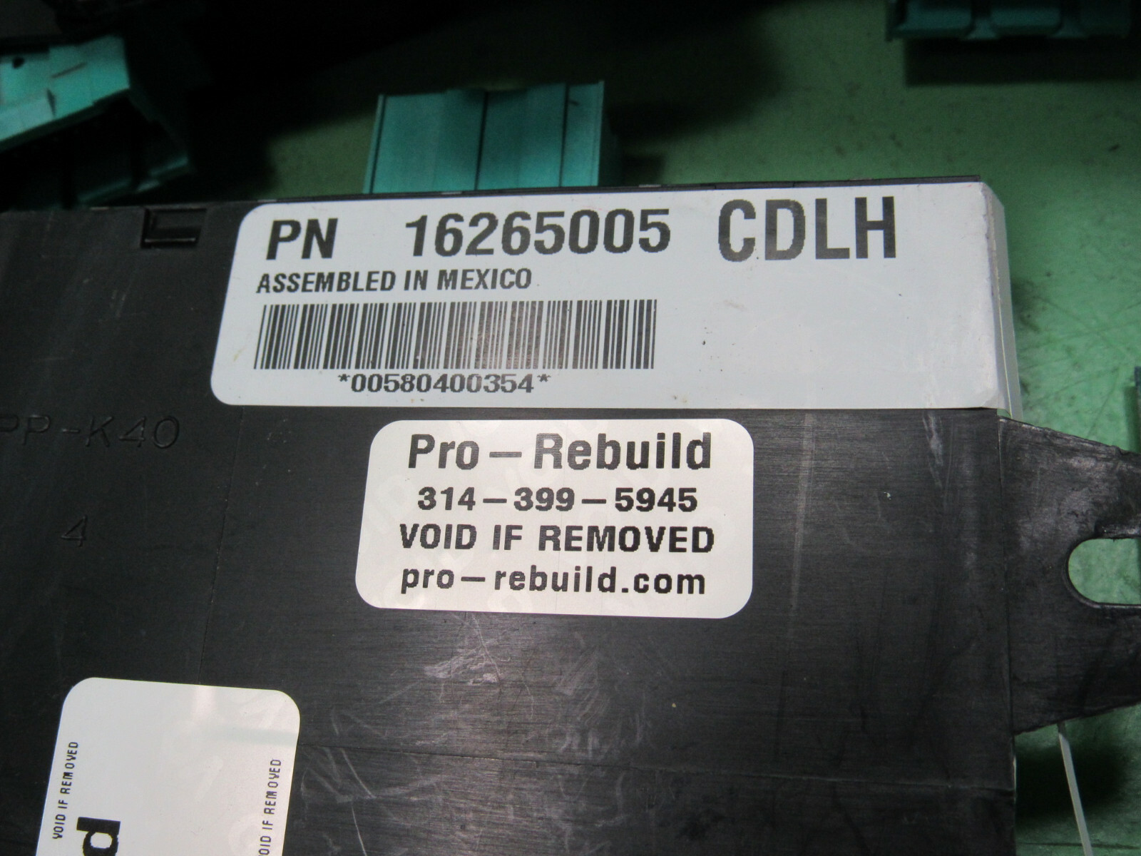 CHEVY ASTRO GMC SAFARI VAN GM ANTI-THEFT PASSLOCK VATS SECURITY MODULE ...