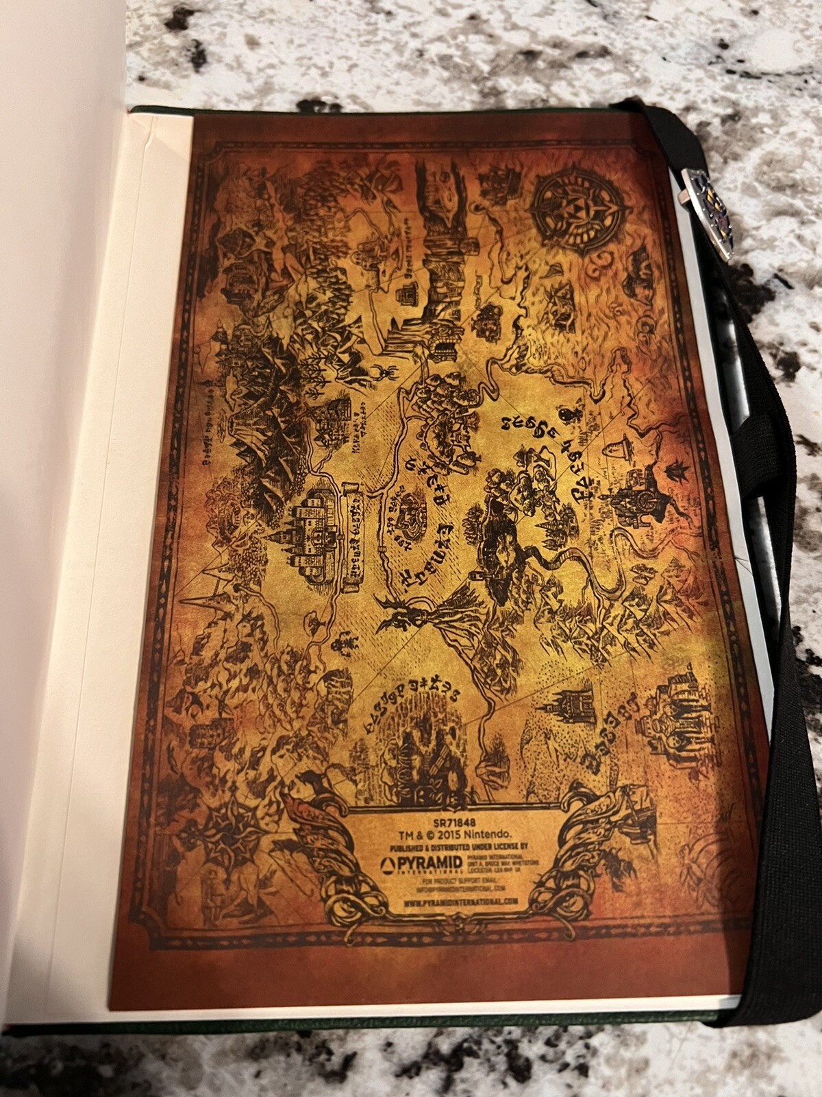 Legend of Zelda Green Hardcover Writing Journal Notebook Licensed ...