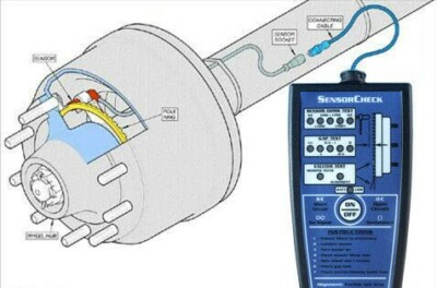 EBS /ABS Sensor Test For Truck, Trailer / Bus / Coach, Exciter Ring ...