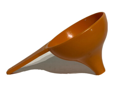 Vintage 1970's Tupperware FUNNEL with Handle # 1227 Tangerine Orange | eBay