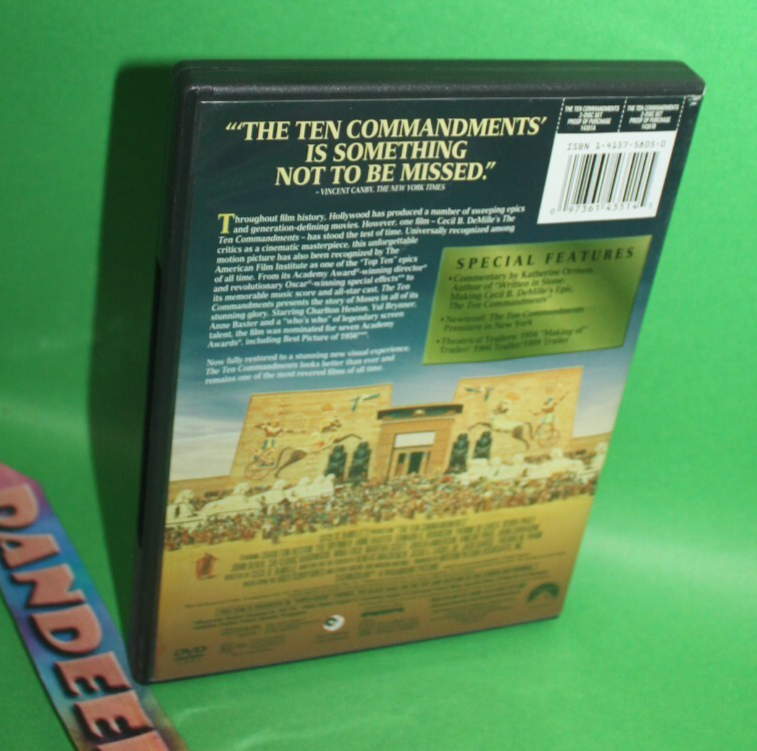 The Ten Commandments DVD Movie | eBay