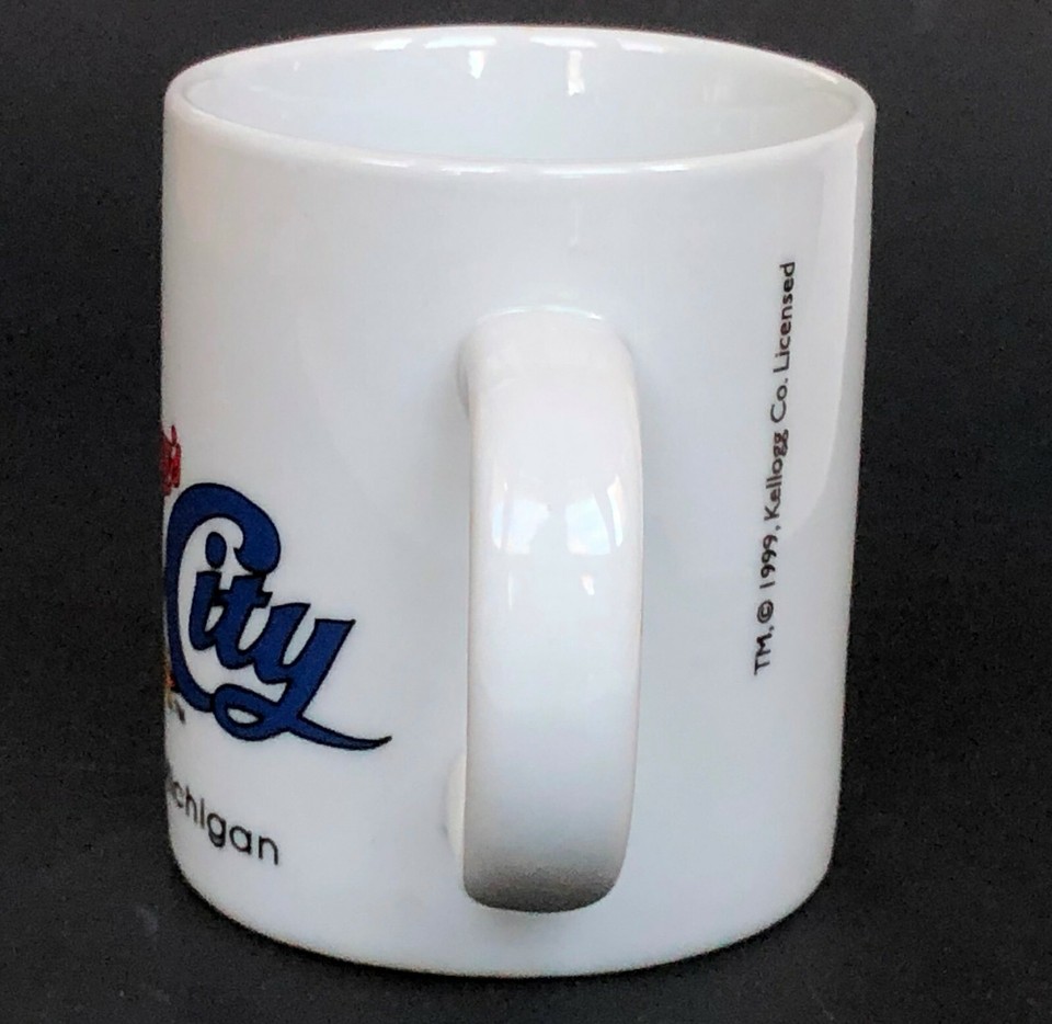1999 Kellogg’s Mug Cereal City USA Battle Creek Michigan Tony Tiger ...