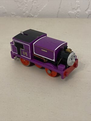 Charlie Thomas & Friends Engine Trackmaster Motorized Train 2009 Purple ...