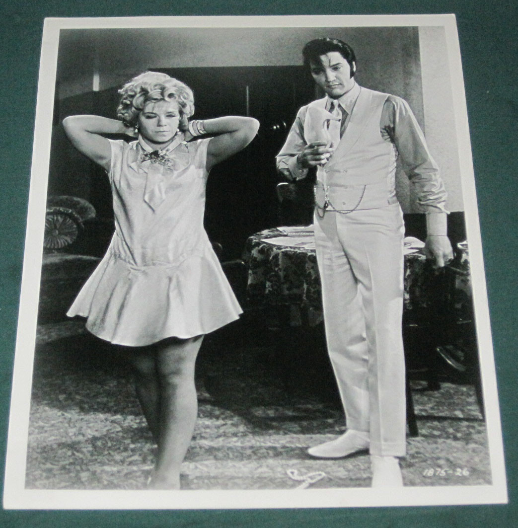 Elvis Presley 8 x10 B/W Agency Photo The Trouble With Girls 1968 Nicole ...