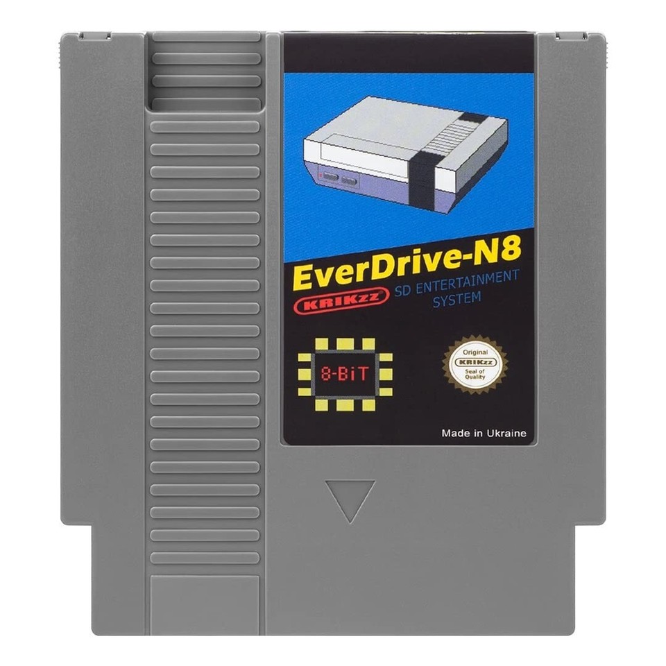 Versatile EverDrive N8 Gaming Cartridge - Battery Powered & Windows ...