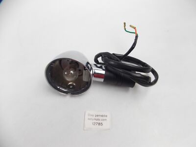 FLASHER TURN SIGNAL BLINKER CHROMED BULLET STYLE LENGTH 5.5" RP14 P21W ...