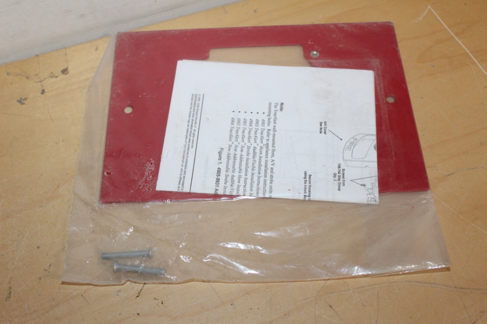 Simplex+4905-9931+Fire+Alarm+Adapter+Plate for sale online | eBay