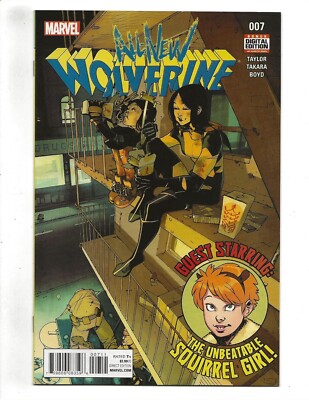 All New Wolverine #7 8 Squirrel Girl App First appearance Jonathan ...