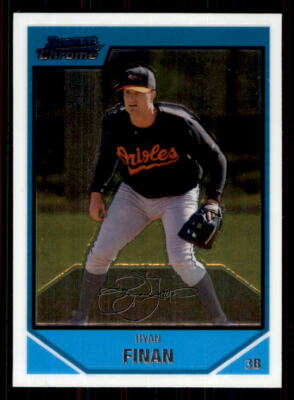 2007 Bowman Chrome Prospects #BC217 Ryan Finan Baltimore Orioles | eBay