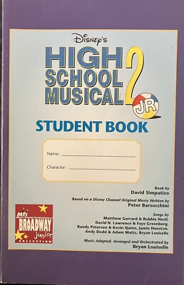 Disney’s High School Musical 2 Jr. - MTI Broadway Junior MUSICAL ...
