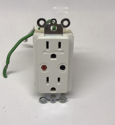 Leviton 6227-W DHC 1-Way Communication 15-Amp 120-Volt NEMA 5-15R, X10 ...