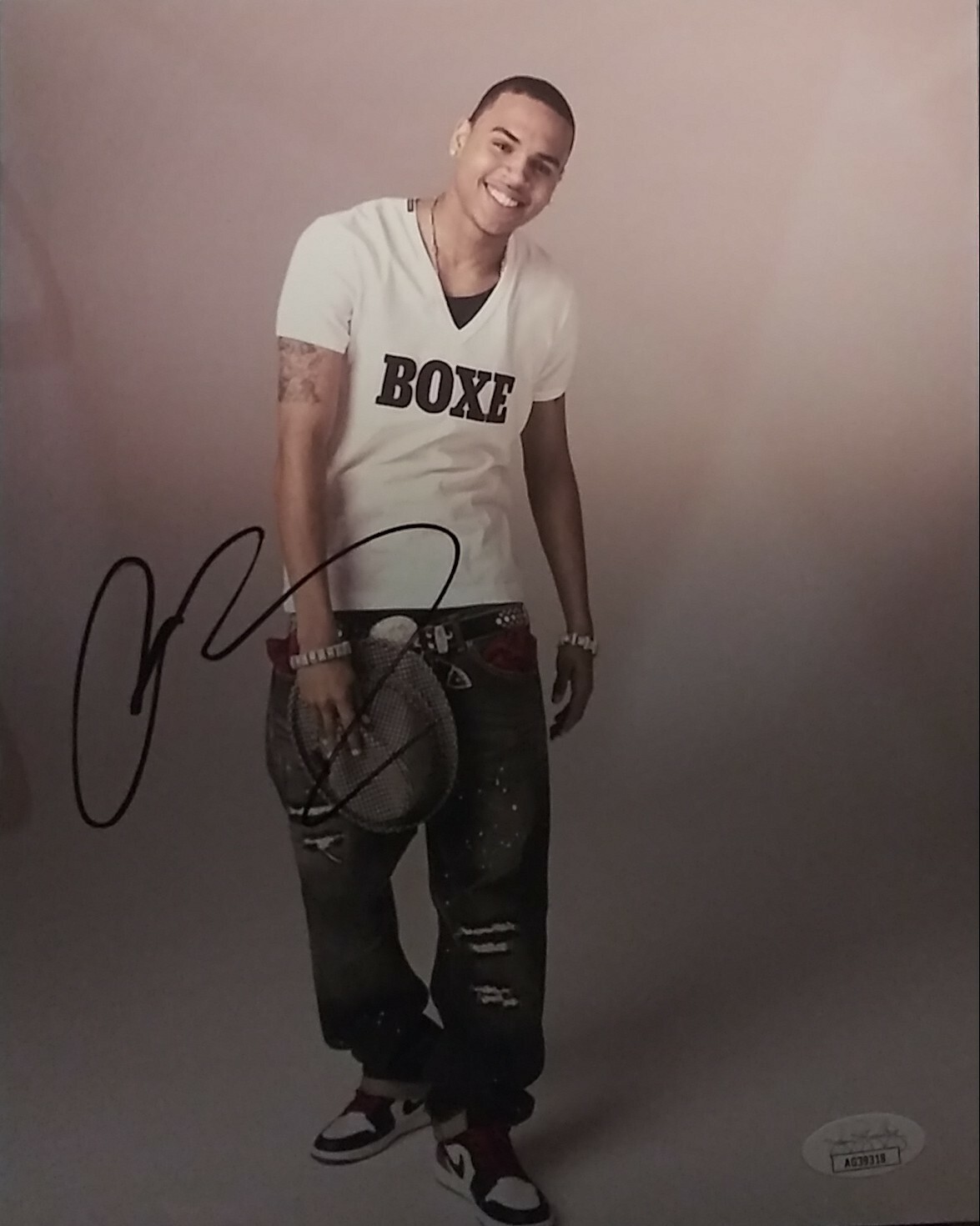 Chris Brown Autograph