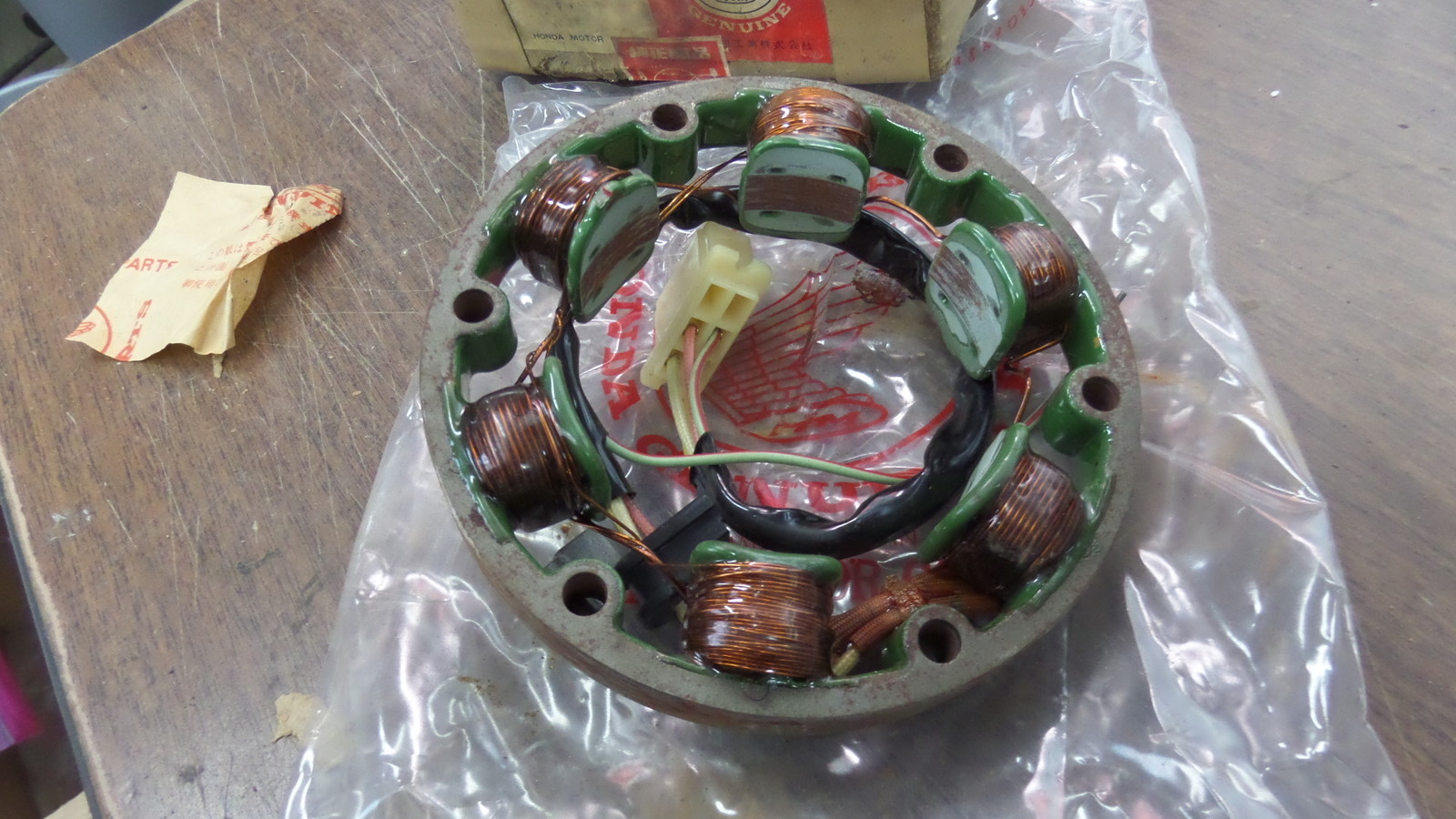 NOS Honda Stator 71-73 SL125 73 SL100 71-72 CB100 73-75 CB125 31102-331 ...